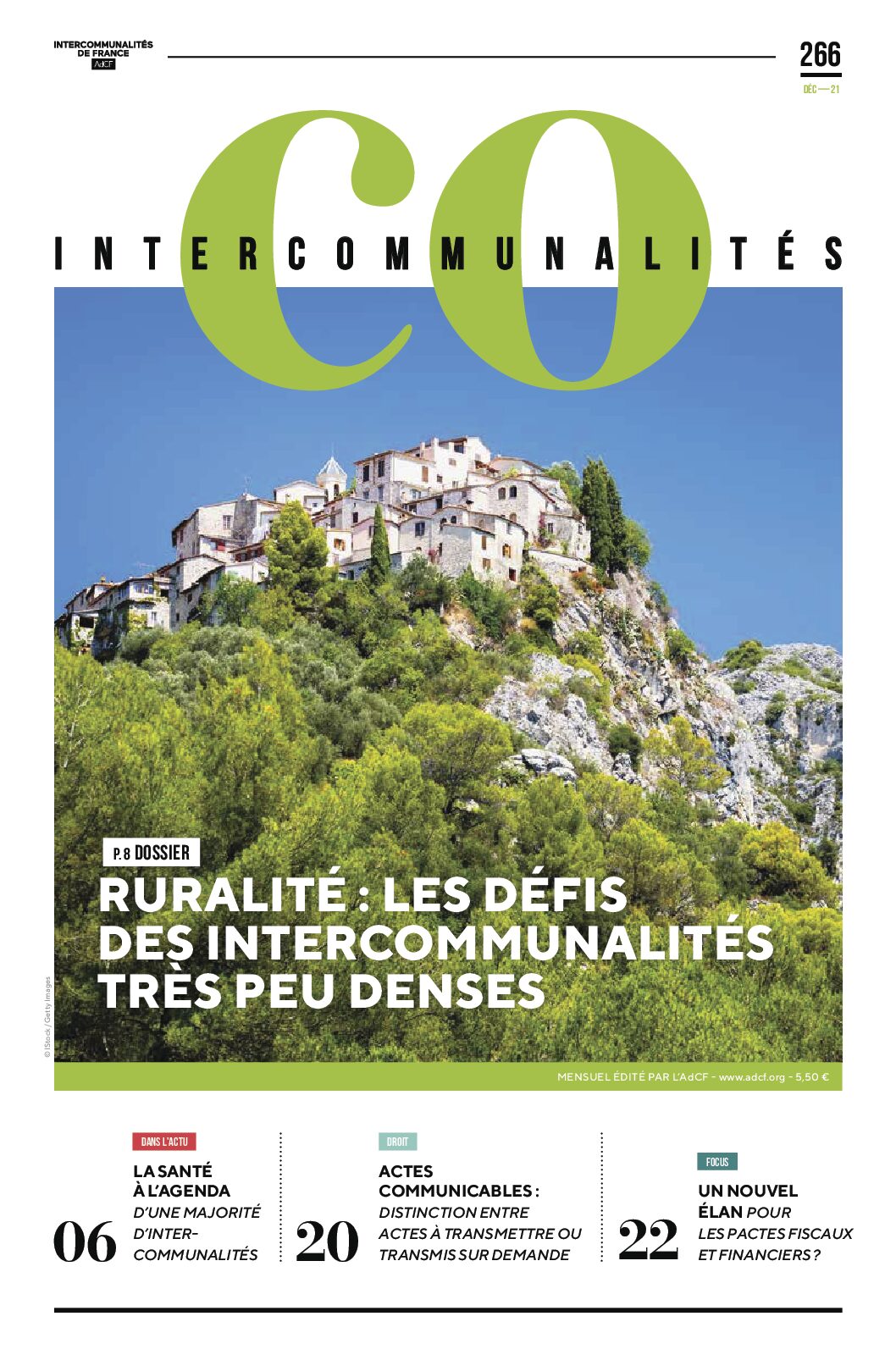 Magazine Intercommunalités 266 – Ruralité : les défis des ...